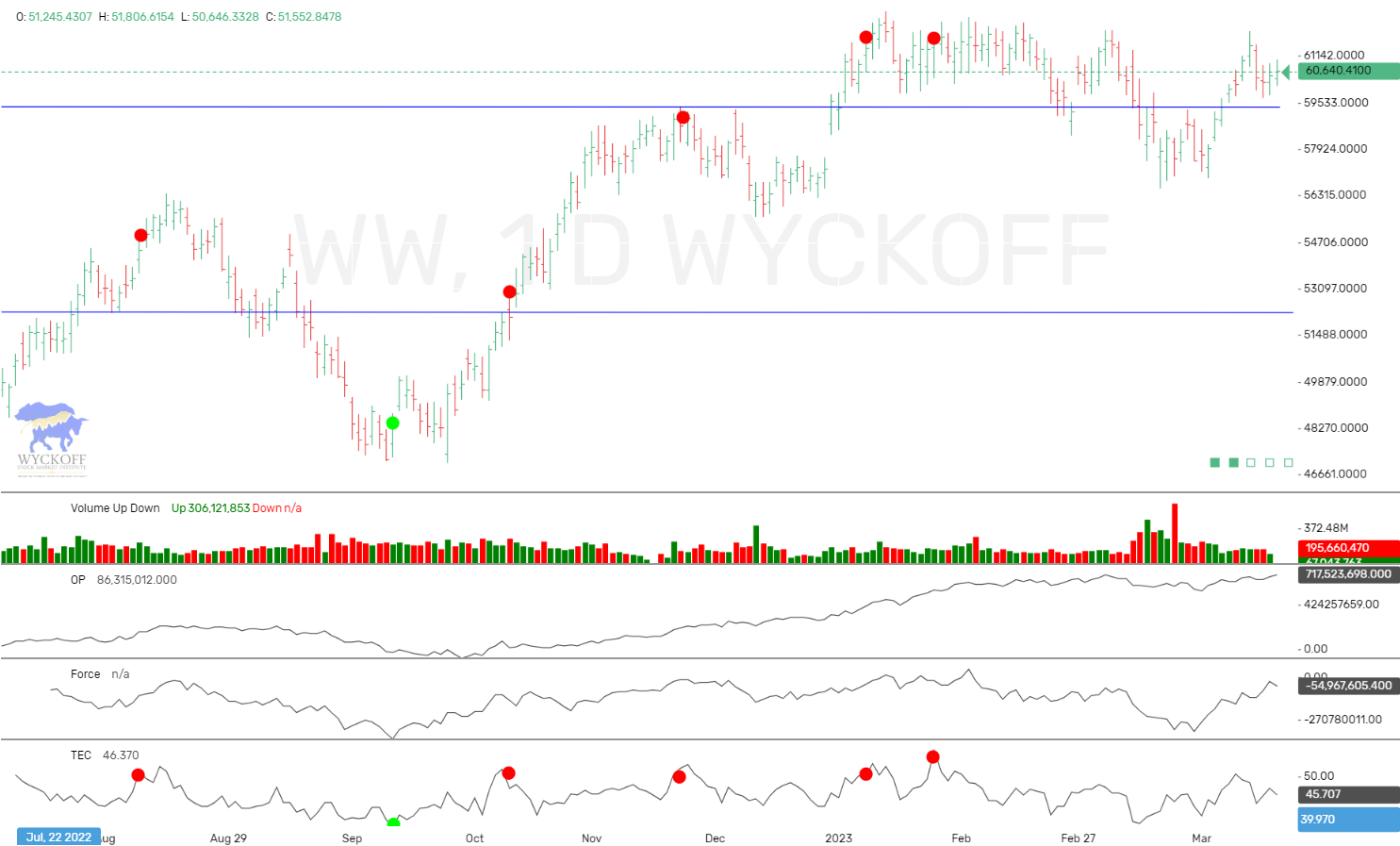 The Wyckoff Wave Still Looks Like It Could Work Slightly Lower ...
